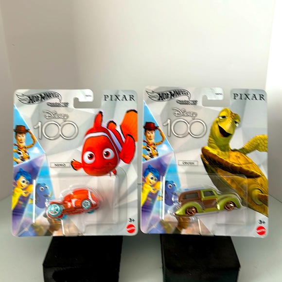 Mattel | Toys | Hot Wheels Disney 0 2023 Nemo And Crush Finding Nemo ...